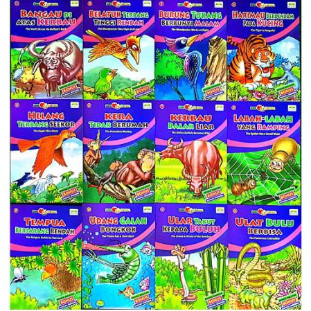 💥 READY STOCK 💥 Siri Delima -12 TAJUK / Bangau Di Atas Kerbau / Belatuk ...