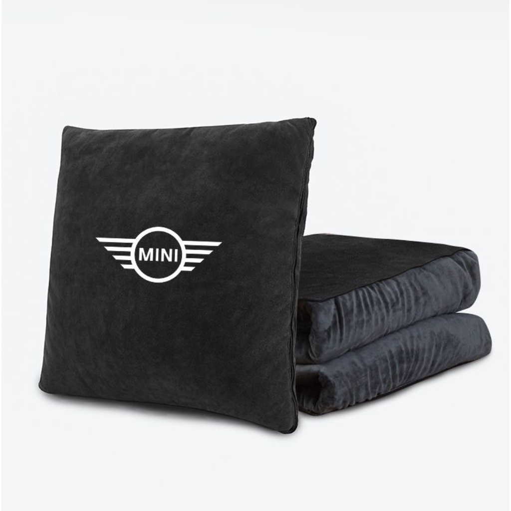 MINI COOPER LOGO plush throw pillow seat back with fleece thickens ...