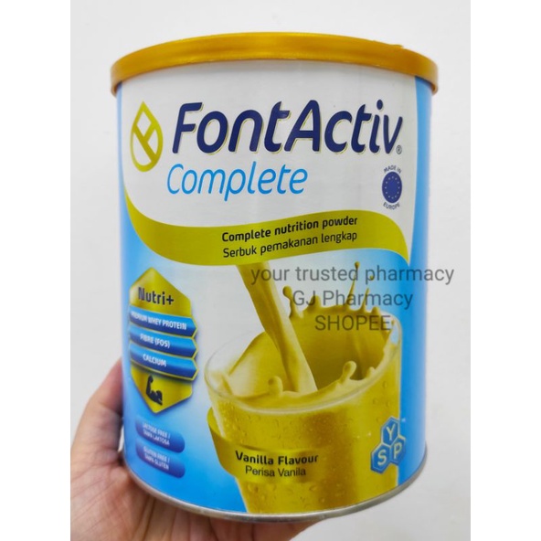 FonActiv COMPLETE 400g / 800g HALAL Sesuai untuk Tambah Tenaga ...