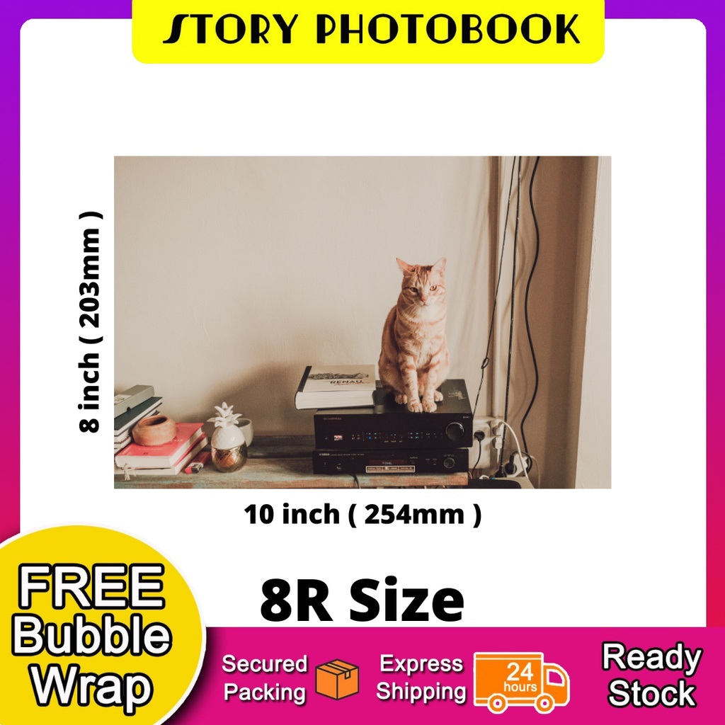 A4, 8R, 8RW, 8x8 Photo Print (Fujifilm Printing) | Shopee Malaysia