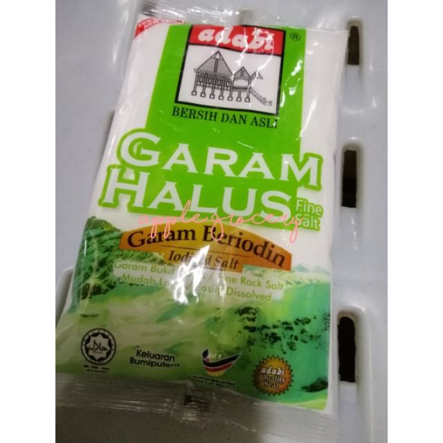 Adabi Garam Halus / Fine Salt 400g | Shopee Malaysia