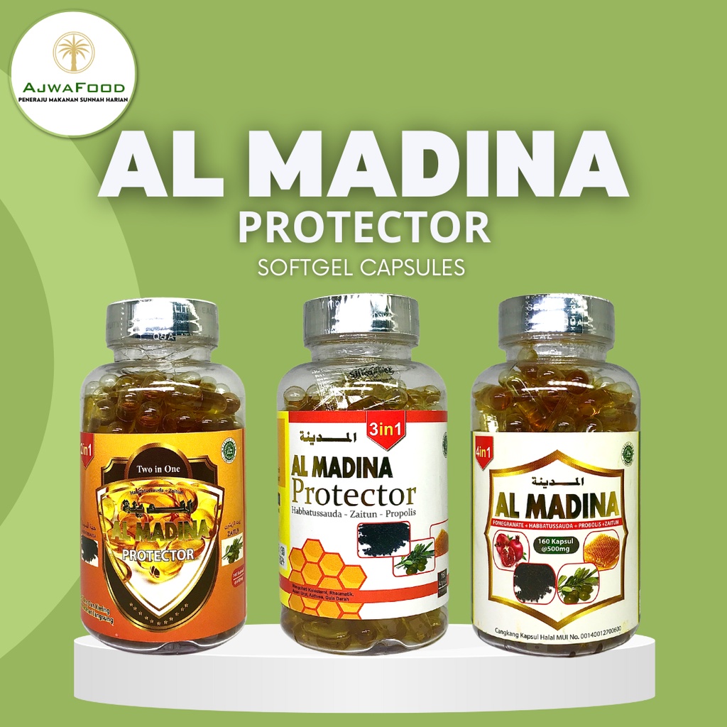 Al Madina Habbatus Sauda Kapsul (160 kapsul,500mg) | Shopee Malaysia
