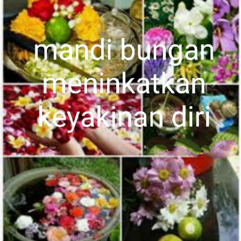 MANDI BUNGA TAMBAH KEYAKINAN DIRI, SERI WAJAH/JODOH/REZEKI/AURA SERI ...