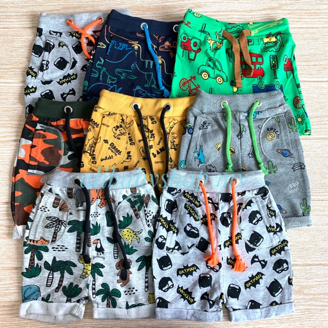 Shorts Boys H&M 1y-6y | Shopee Malaysia