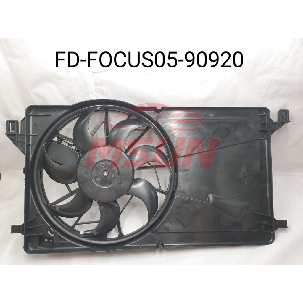 RADIATOR FAN MOTOR ASSEMBLY WITH BLADE / GUARD FORD FOCUS 2005 MAZDA 3 ...