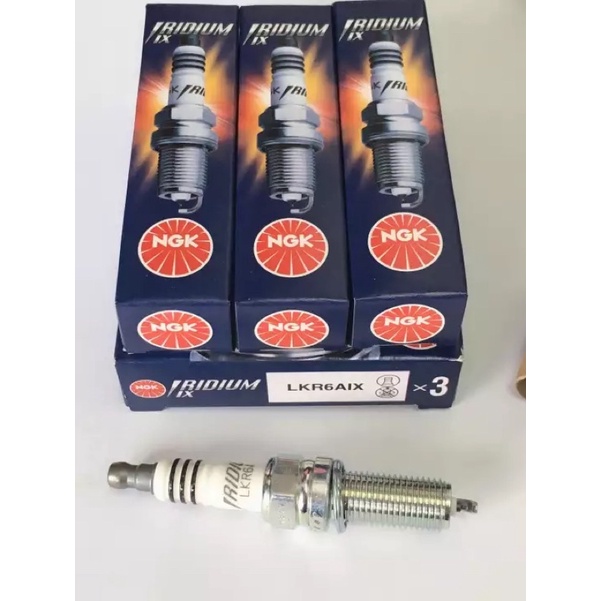 NGK Iridium IX spark plug LKR6AIX Axia Bezza 1.0 | Shopee Malaysia