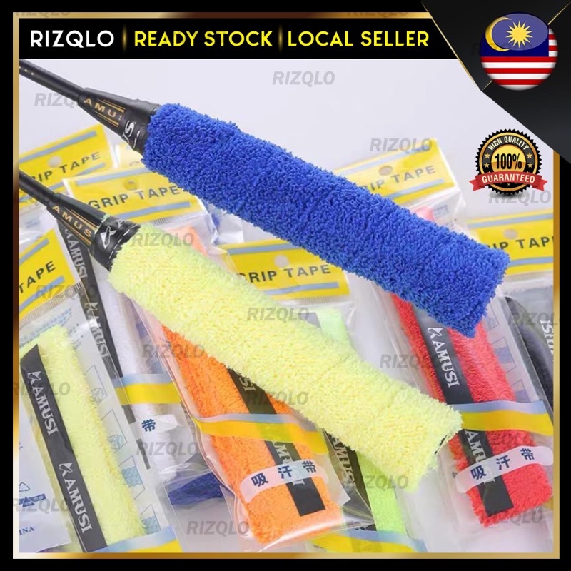 Badminton Towel Grip Tape Anti-Slip High Density Over Grip Badminton ...