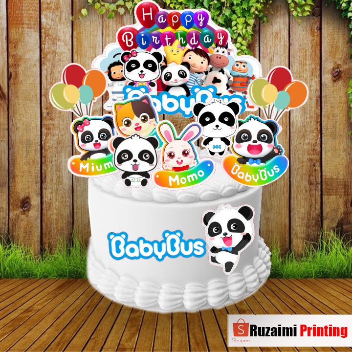 Babybus Cake Topper 002 | Shopee Malaysia