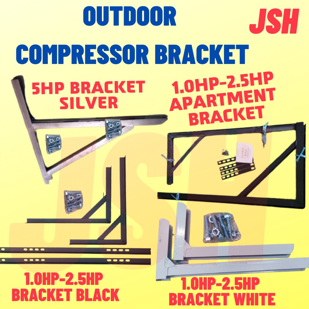 AIR COND OUTDOOR BRACKET & APARTMENT BRACKET@1.0HP-2.5HP@5.0HP @WHITE ...