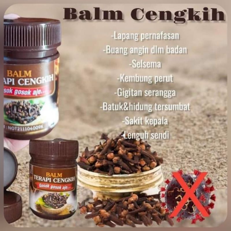 Deqaira Balm Terapi Cengkih 💯% Original | Shopee Malaysia