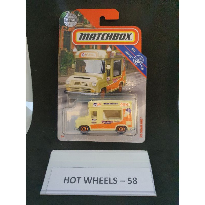 MATCHBOX YELLOW ICE CREAM KING(ICE CREAM TRUCK) | Shopee Malaysia