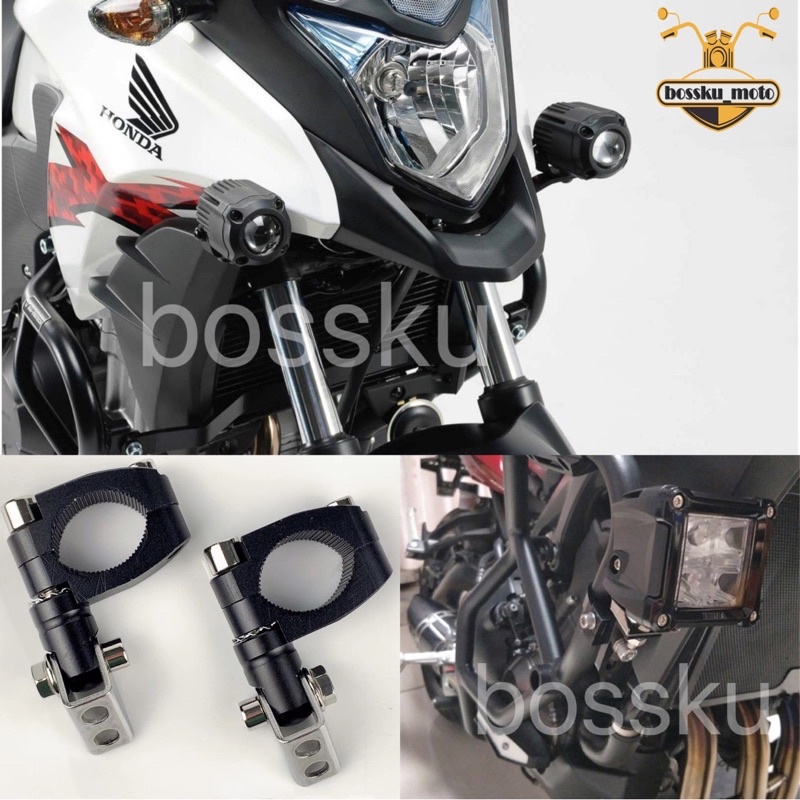 UNIVERSAL EXTERNAL SPOTLIGHT BRACKET 22MM MOUNT BAR BRACKET MOUNTING ...