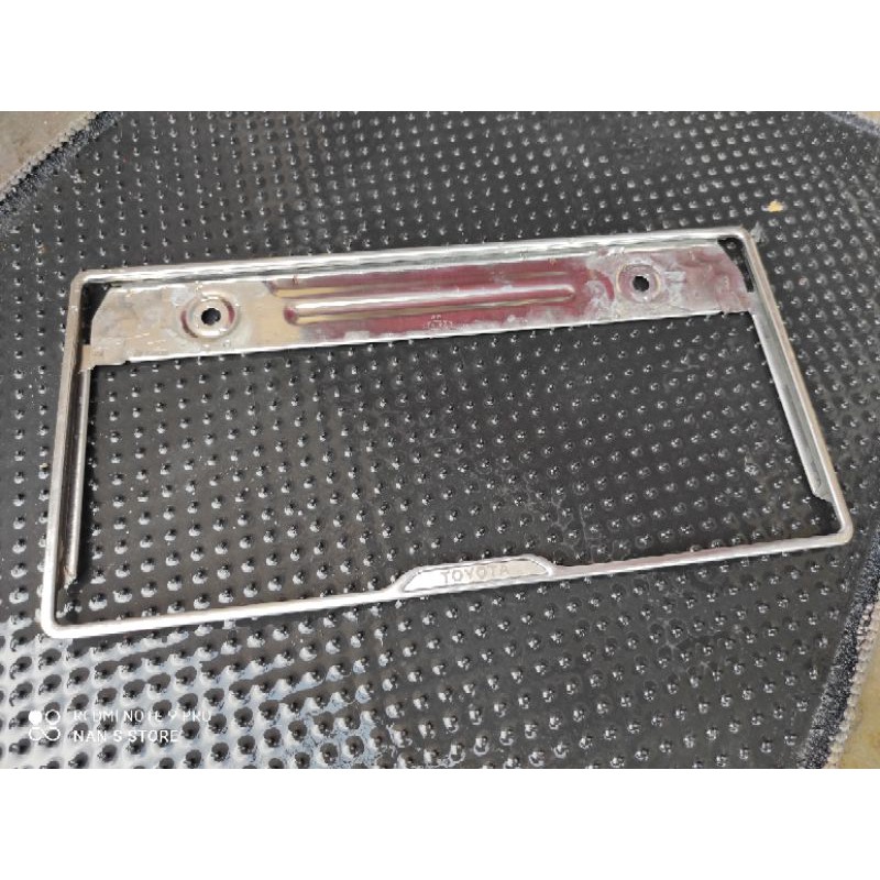 jdm plate holder Toyota besi | Shopee Malaysia