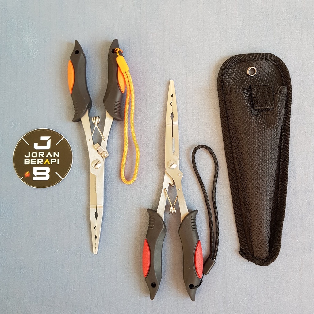 Stainless Steel Heavy Duty Long Nose Plier With Cutter 22.5cm High ...