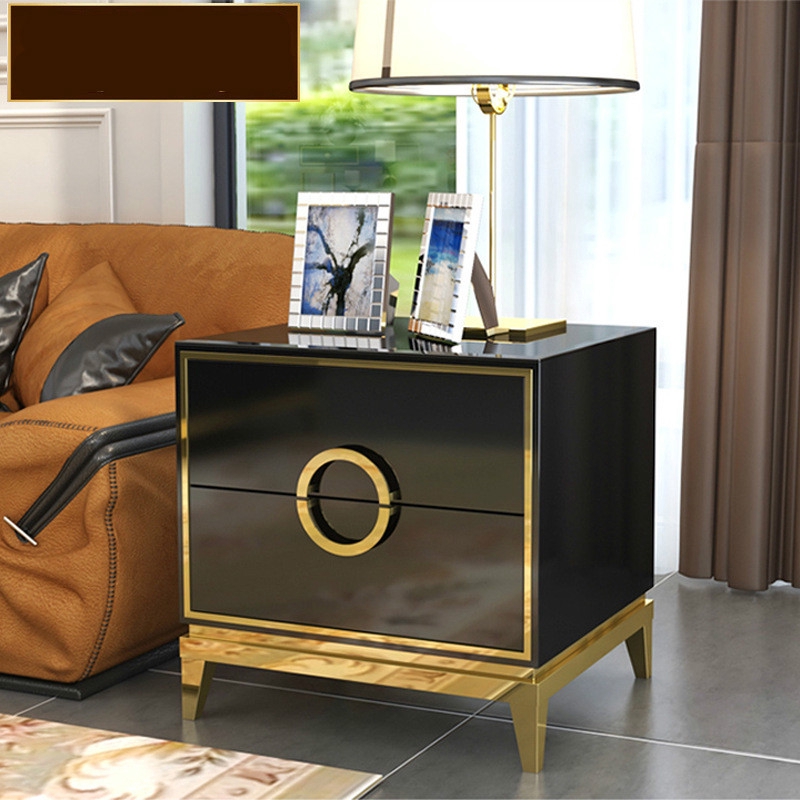 Borneo Sabah Sarawak Nordic Light Luxury Bedside Table Cabinet Laci ...