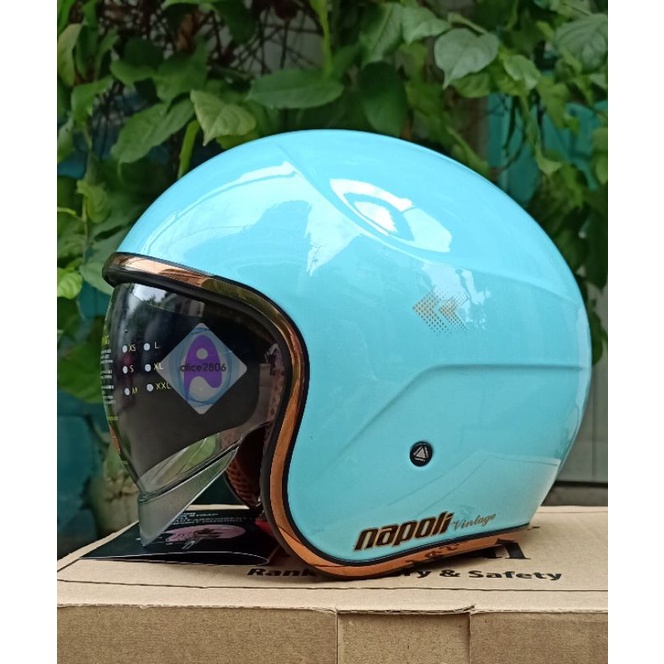Napoli N189S Genuine Negative Glass Baby Helmet (Used For Babies 3-8 ...