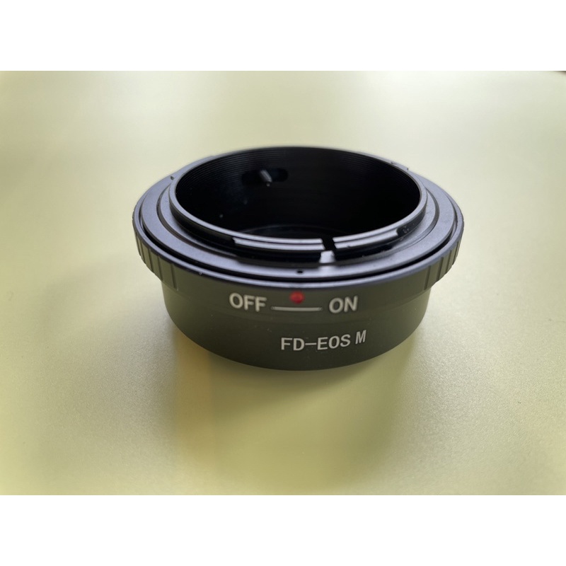 Canon FD Lens to Canon EOS M Mirrorless Camera Adapter ( FD - EOSM FD ...