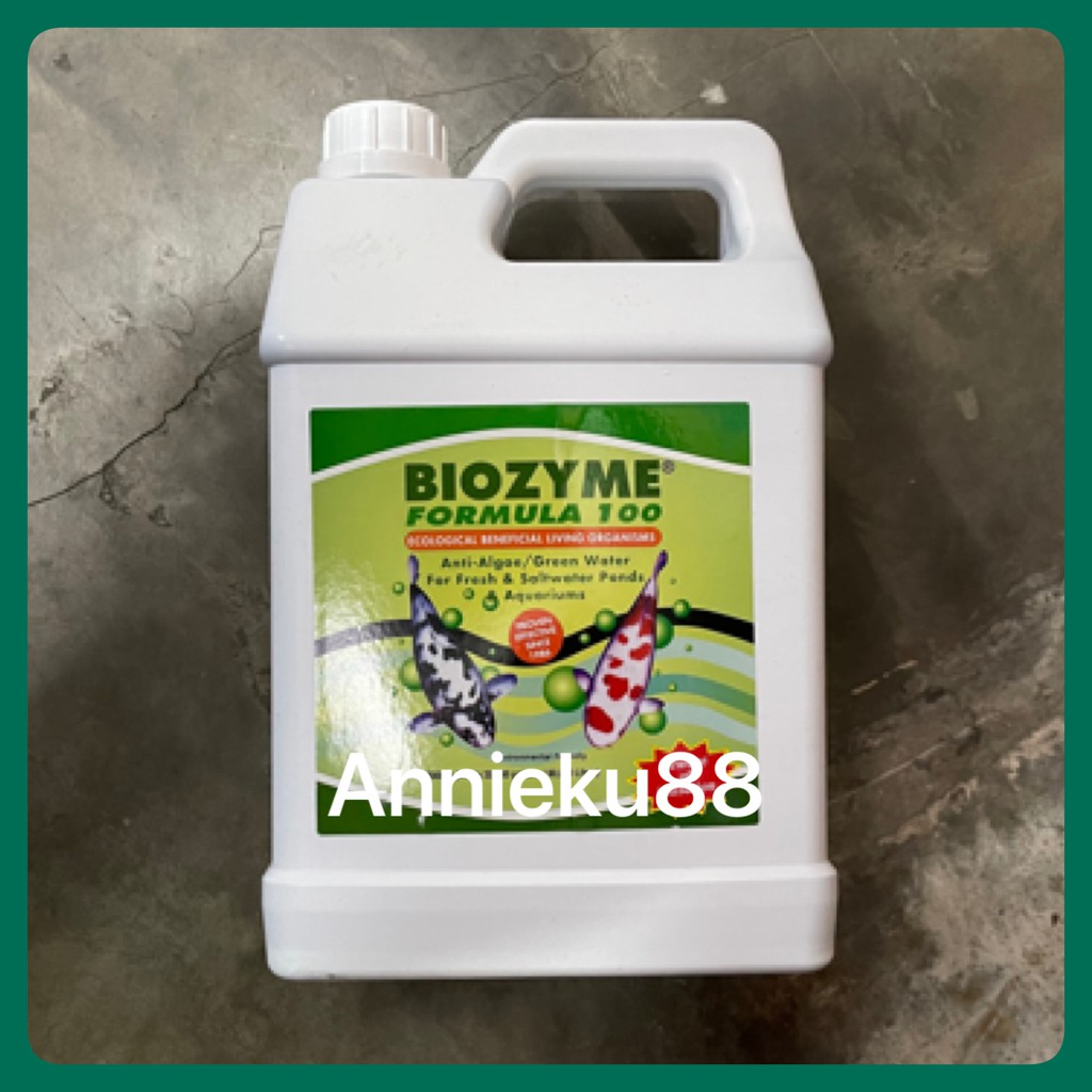 BIOZYME FORMULA 100 ANTI-ALGAE / GREEN WATER FOR FRESH AND SEA WATER ...