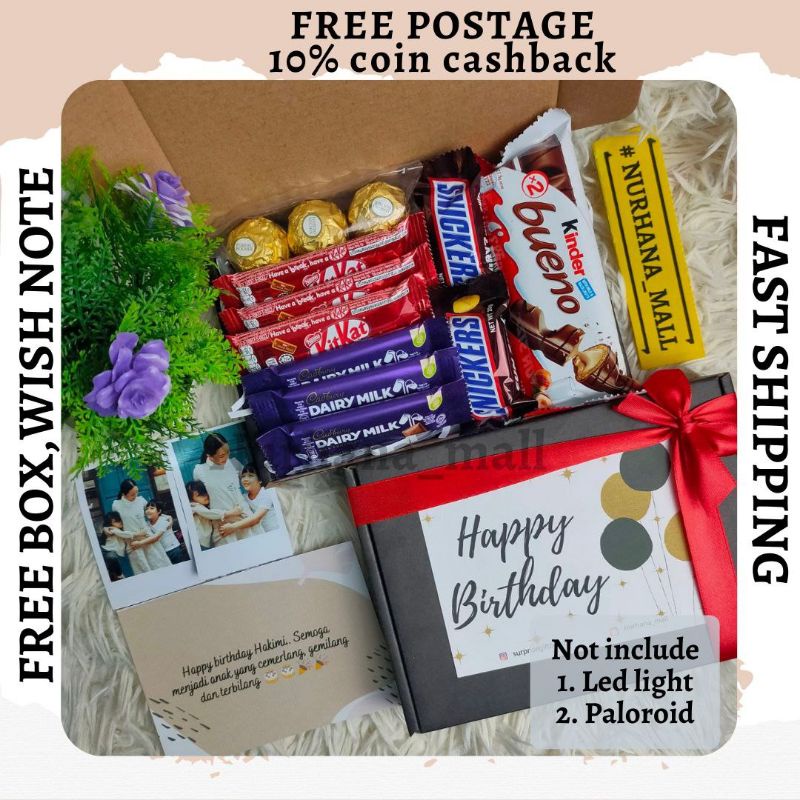 HADIAH SURPRISE GIFT BOX CHOCOLATE / BIRTHDAY / SURPRISE BOX ...