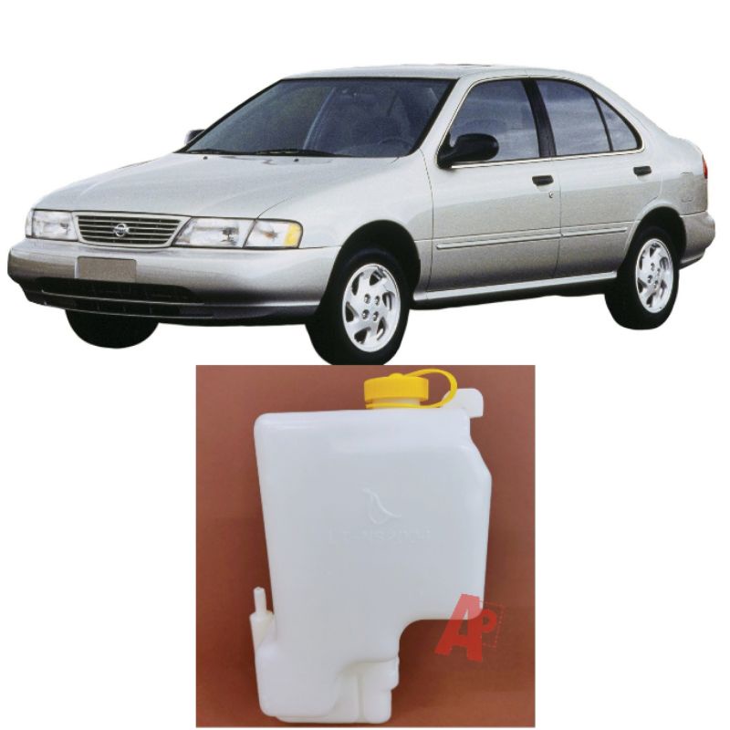 Nissan Sunny Sentra B13 B14 Radiator Coolant Reservoir Spare Tank 1990 ...