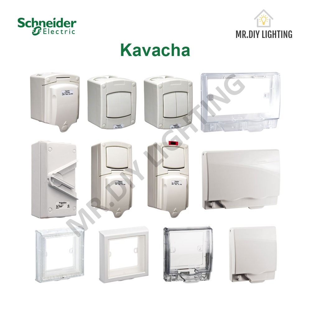 [AUTHENTIC][FULL RANGE] SCHNEIDER KAVACHA SERIES WEATHERPROOF ISOLATOR ...