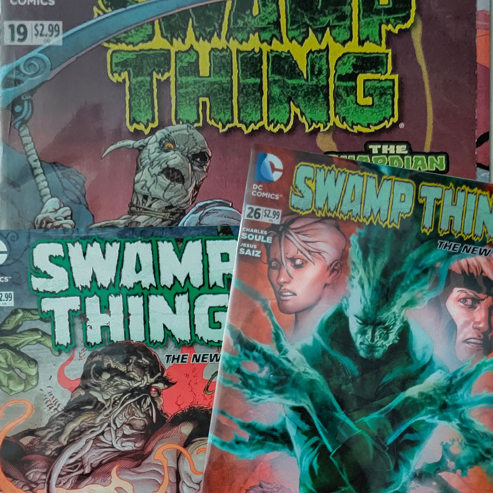 DC Comics : The New 52 SWAMP THING comics assorted issues | Shopee Malaysia