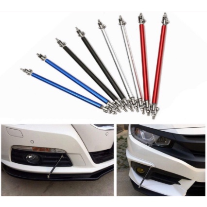Car Front Bumper Bodykit Diffuser Splitter Rod Adjustable 10cm /15cm ...