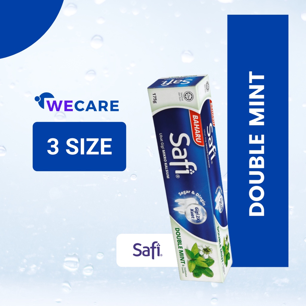 Safi Toothpaste / Ubat Gigi (75g / 175g / 250g) - (Kayu Sugi / Gamat ...