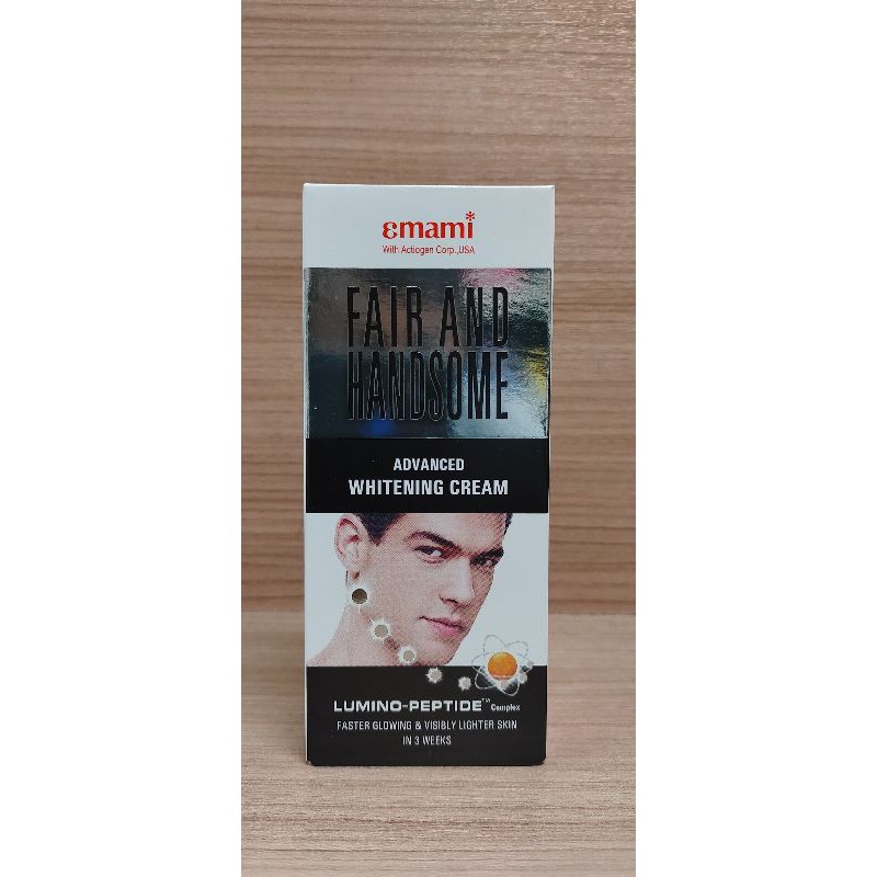 Emami Fair And Handsome Whitening Cream 50g Shopee Malaysia