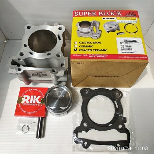 BRT Super Forged Block Y15 62mm LC135 Nmax 63mm V1 V2 100% Original ...