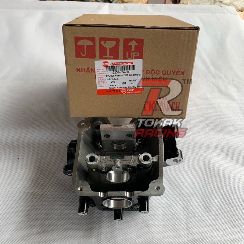 SYM VF3I 185 LE/PRO CYLINDER HEAD COMP ORIGINAL 12200-VFA-000 | Shopee Malaysia
