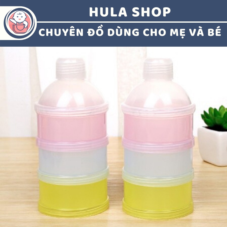 Milk dispenser, 3-compartment powdered milk container | Shopee Malaysia