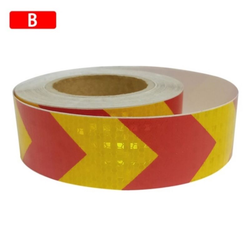 Duct Tape Sticker Direction Arrow Sticker Flame Car Patch Reflective ...