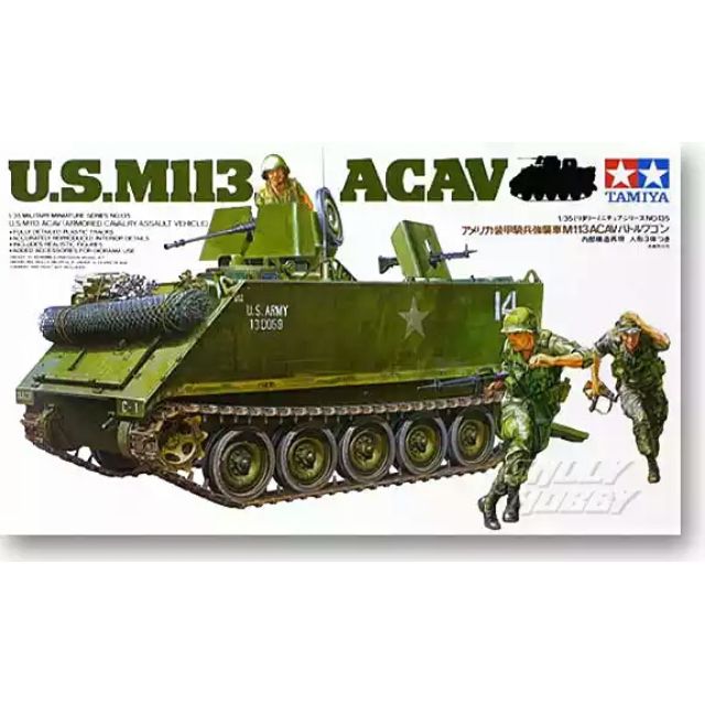 US M113 ACAV 1/35 Tamiya 35135 Vietnam War | Shopee Malaysia