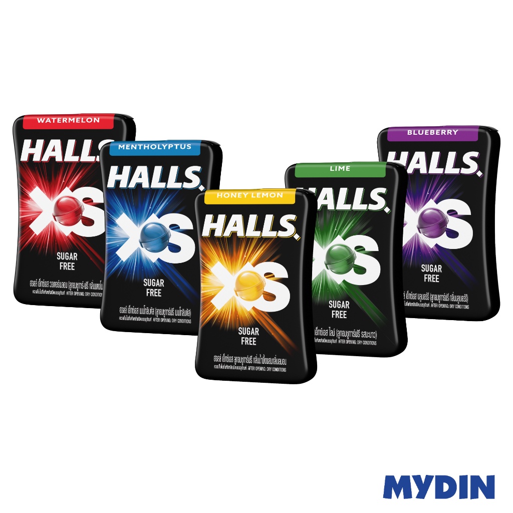 Halls XS Sugar Free Candy (15g) - 4 Flavours | Shopee Malaysia