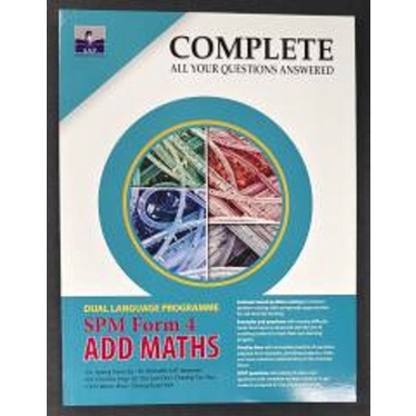 2022 COMPLETE SPM DLP ADD MATHS KSSM F 4 | Shopee Malaysia