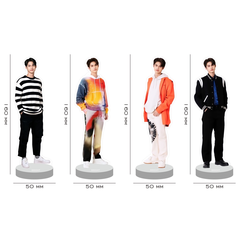 Stand Figure bright vachirawit Actor Thailand F4 | Shopee Malaysia