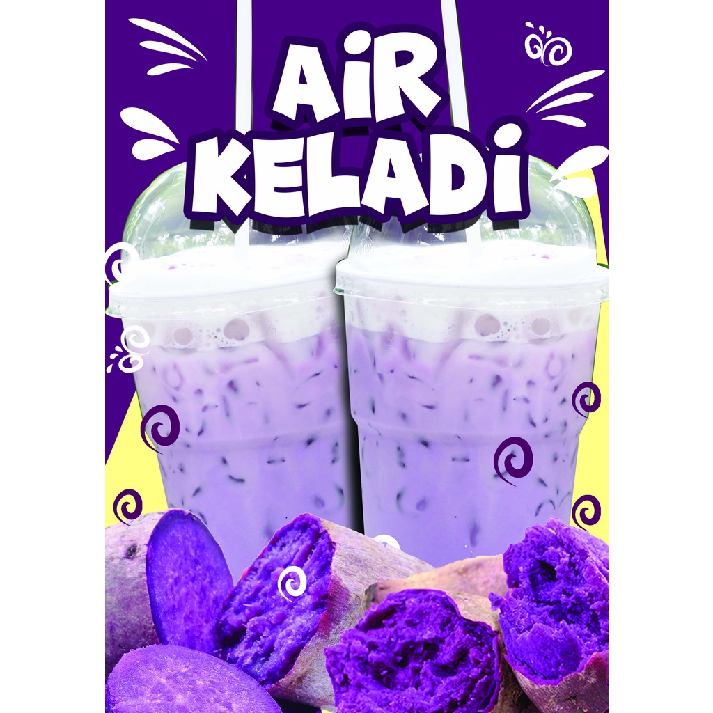 STICKER AIR BALANG MURAH SAIZ A4 - BOLEH EDIT NAMA AIR | Shopee Malaysia