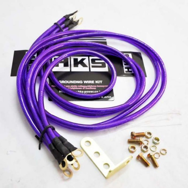 Grounding Wire Kit HKS / Earth Cable Set proton wira saga waja persona ...