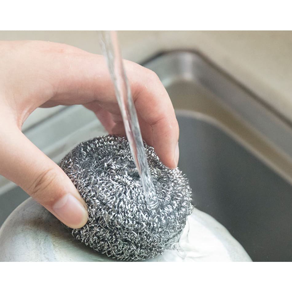 Stainless Steel Cleaning Ball Wash Dishes Plate Bowl Clean Product ...