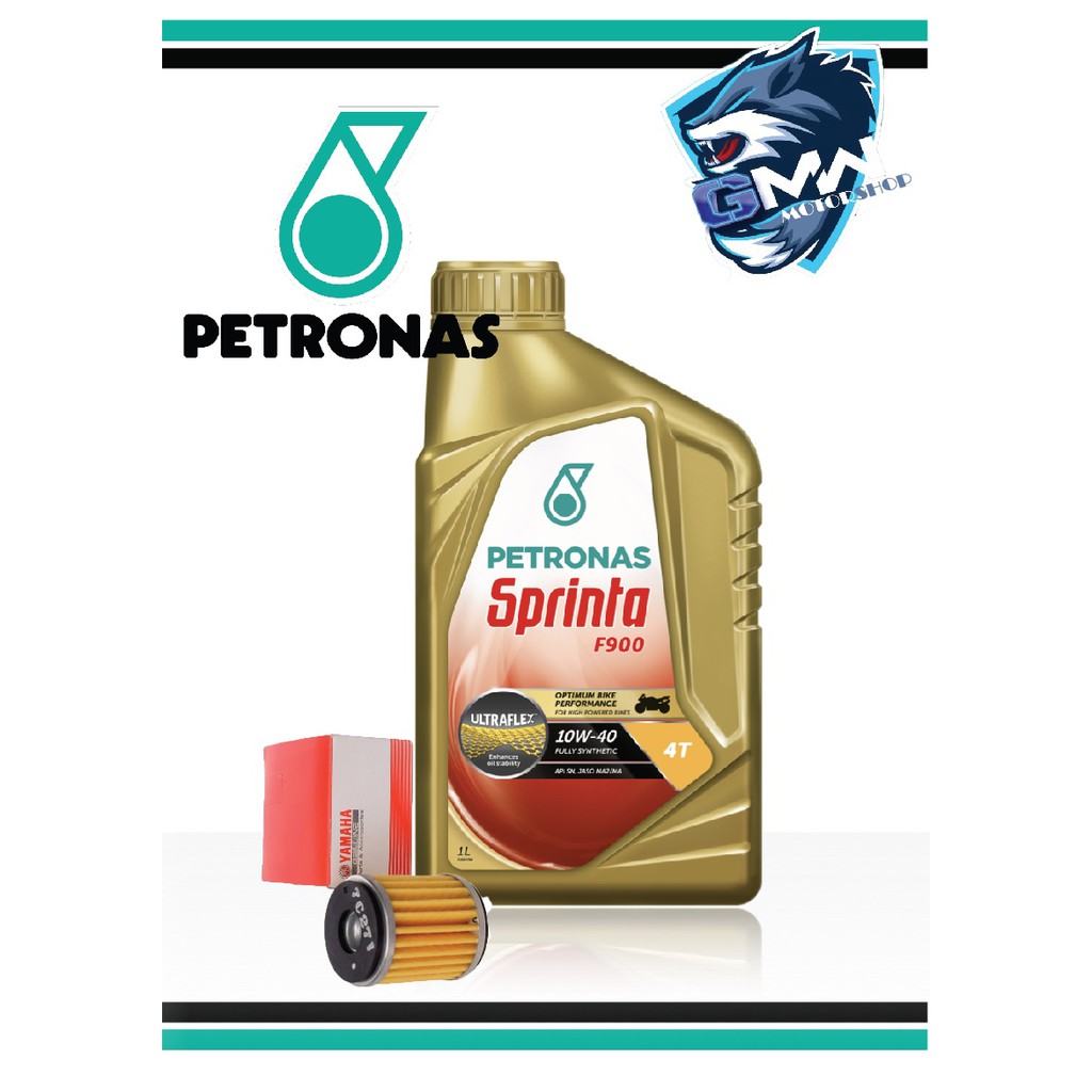 PETRONAS SPRINTA F900 10W-40 10w-50 4T ENGINE Oil Motorcycle 1L FULLY ...