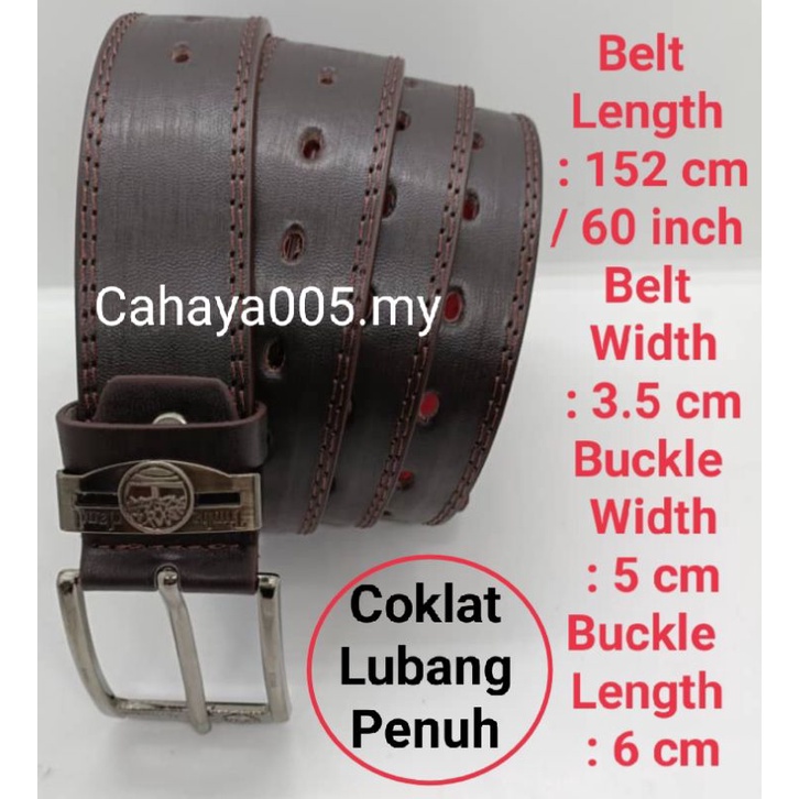 [Size Besar] Tali Pinggang Kulit Panjang Lelaki Saiz Besar 60 inci ...