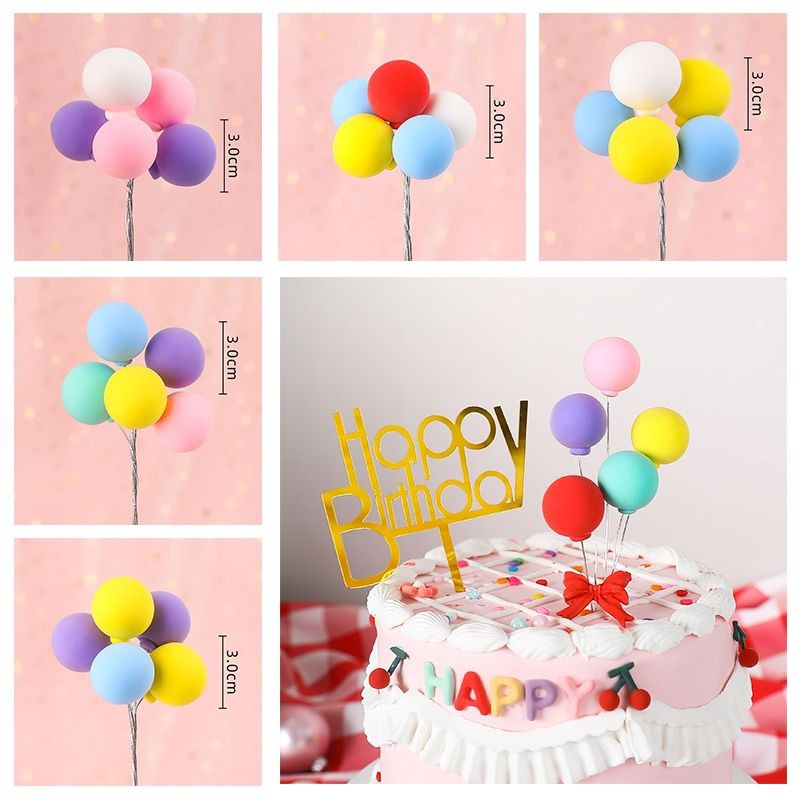 Twosecret5024 ( CC CM )kek hiasan macalon balloon cake topper ...