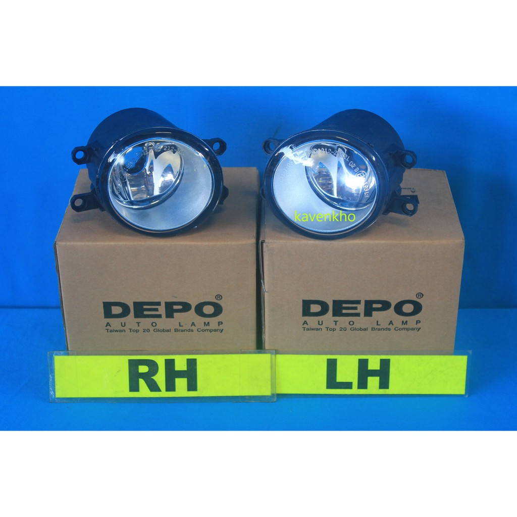 TOYOTA CAMRY ACV40 2006 - 2014 FOG LAMP (GLASS) (DEPO) (NEW) | Shopee ...