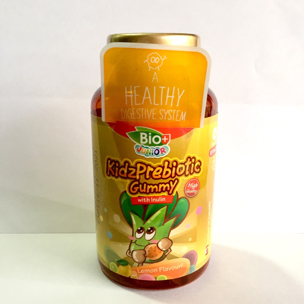 BIO+ JUNIOR KIDZ PREBIOTIC GUMMY WITH INULIN LEMON FLAVOUR (160G ...