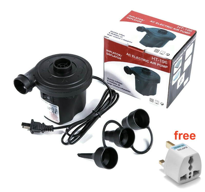Inflator/Deflator Electrical Air Pump Pam Angin Pelampung Kolam Main Mandi | Shopee Malaysia