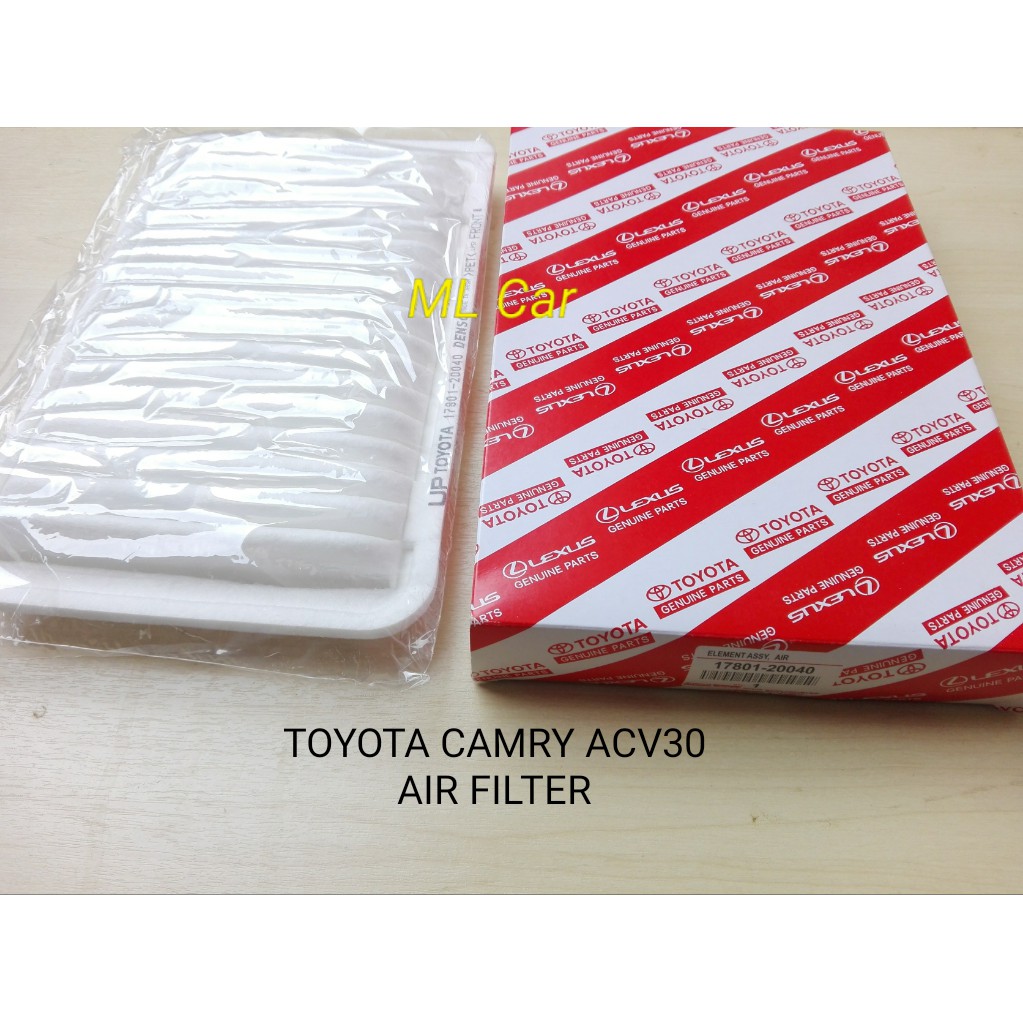 TOYOTA CAMRY ACV30 2003 AIR FILTER 17801-20040 | Shopee Malaysia