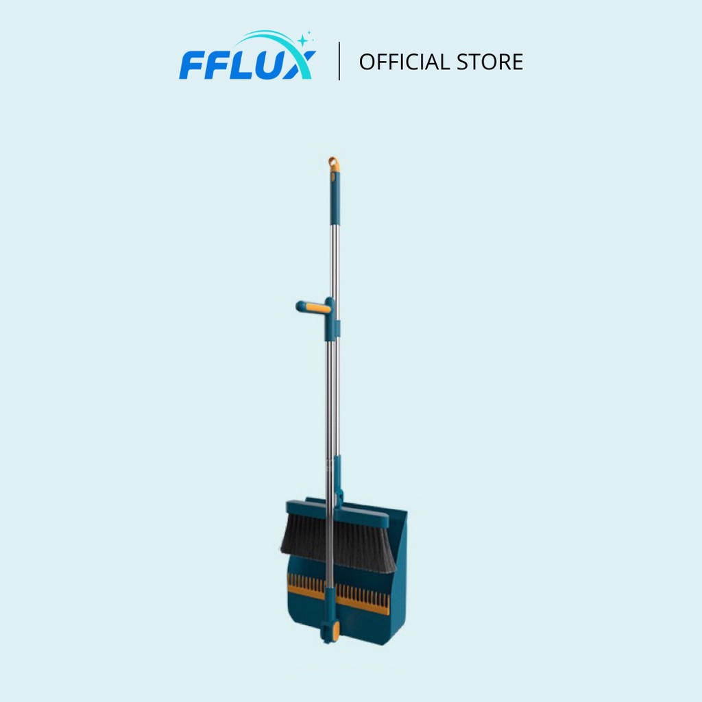 FFLUX 2022 New 2 IN 1 Foldable Broom And Dustpan Set Penyapu Dan ...