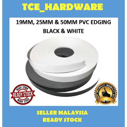 PVC Edging Banding Sisi Papan Kulit Papan Pagar Hijau Dawai (19mm/22mm ...