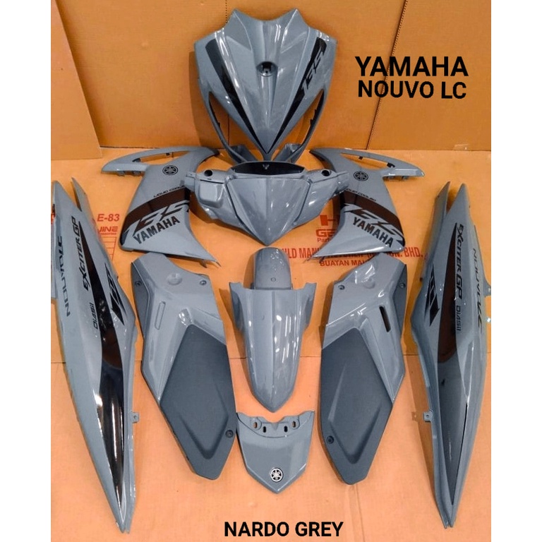 COVERSET NOUVO LC SNIPER NARDO GREY | Shopee Malaysia